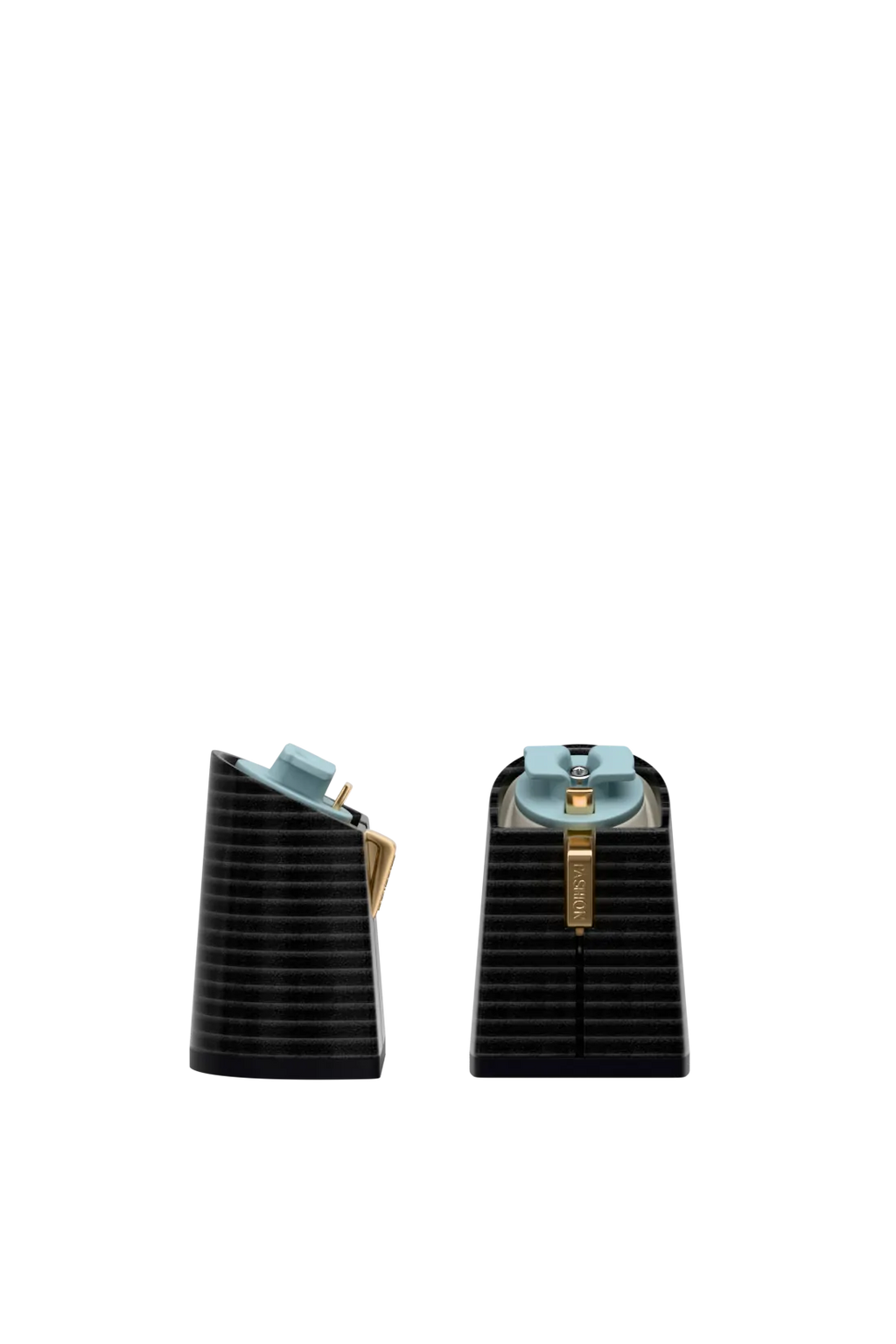 Flare Block Heel Kit 4 Black Wood