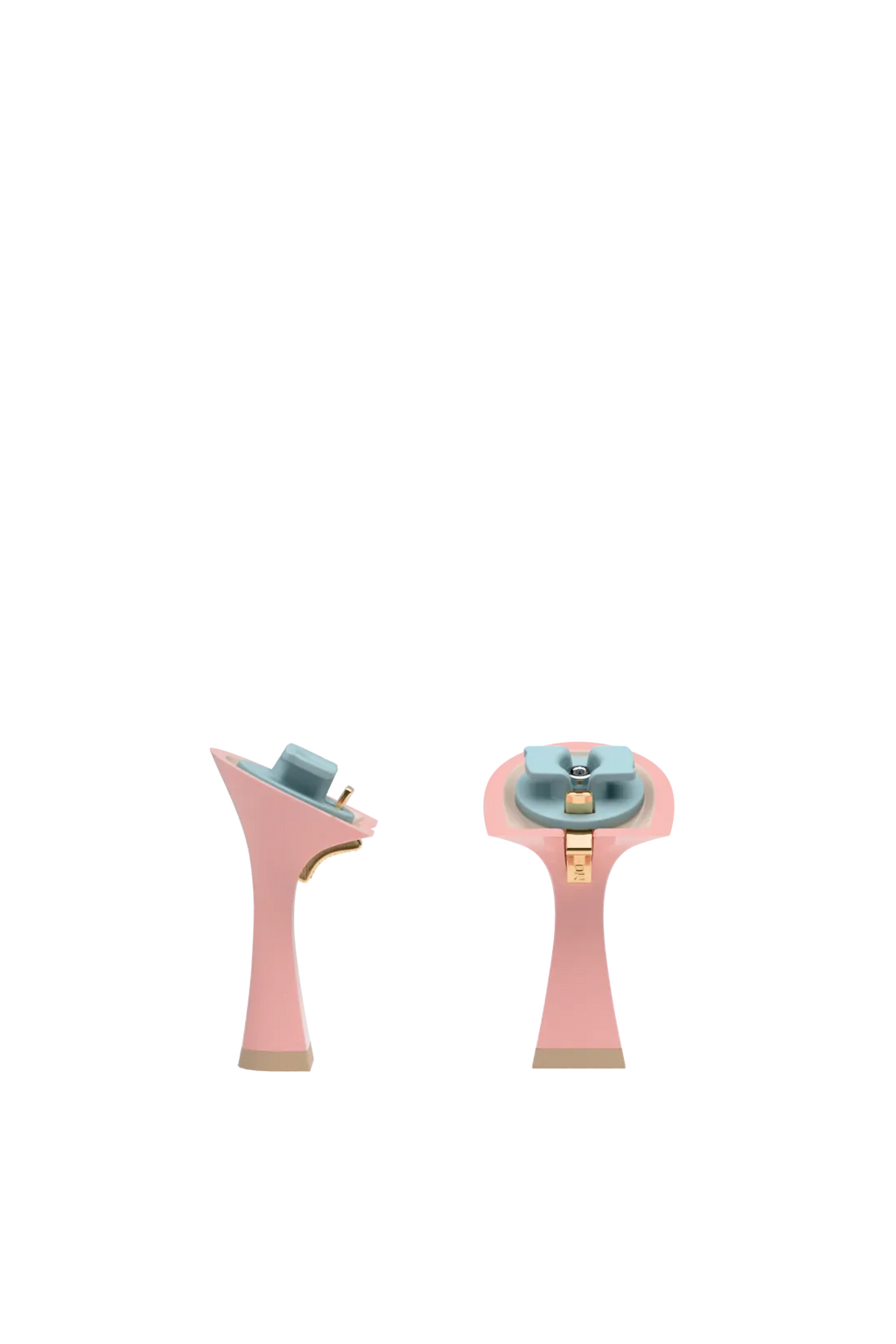 Flare Stiletto Heel Kit 4 Blush