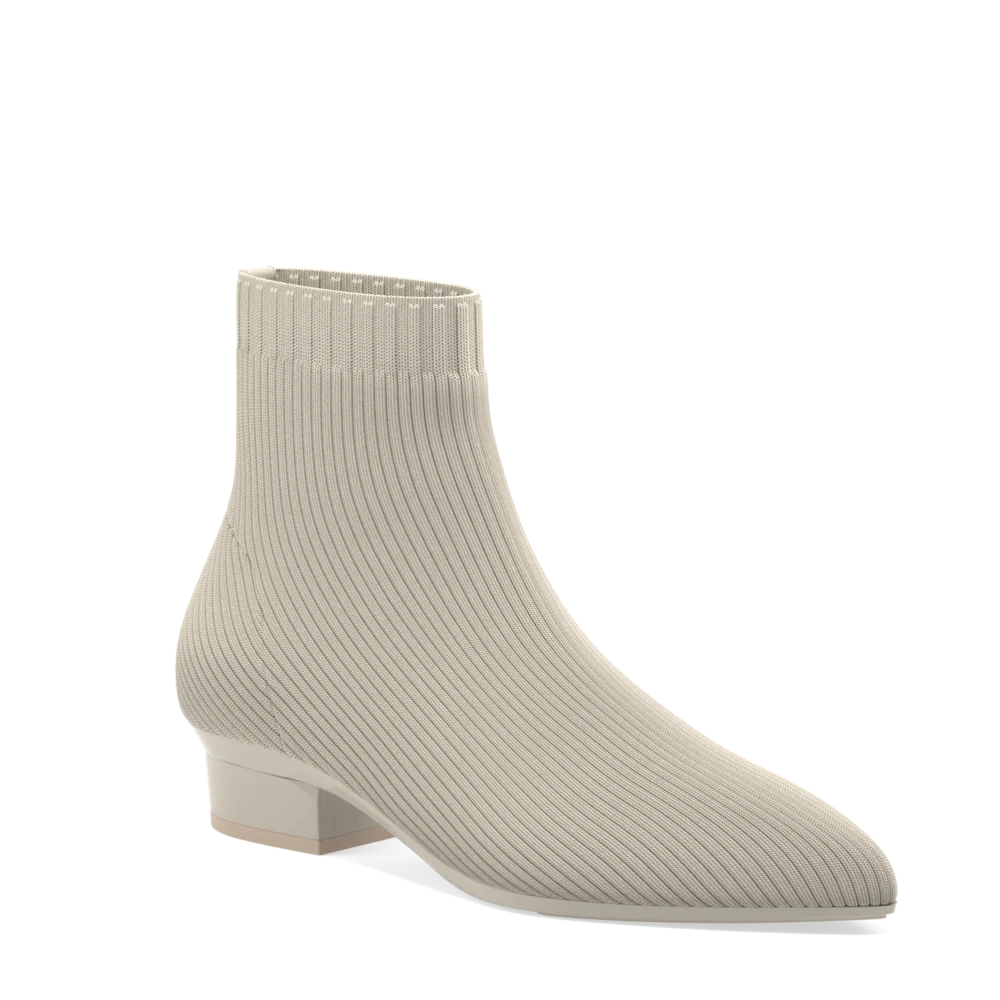 The Bootie - Bone Knit