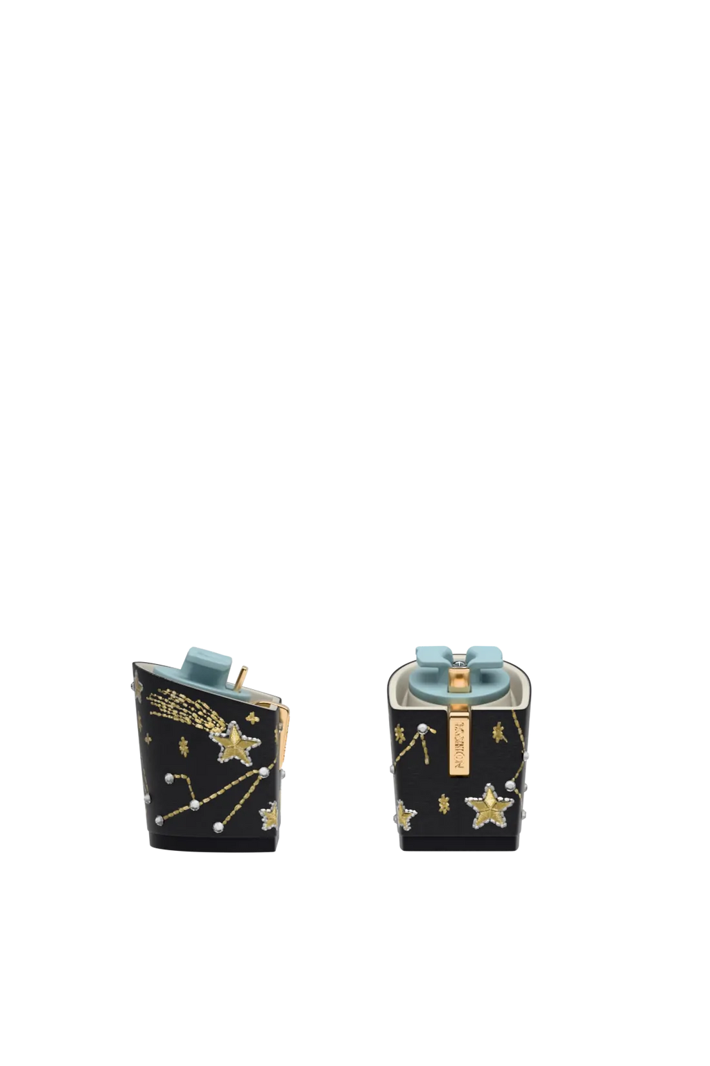 Block Heel Kit 3 Coal Constellation Embroidery