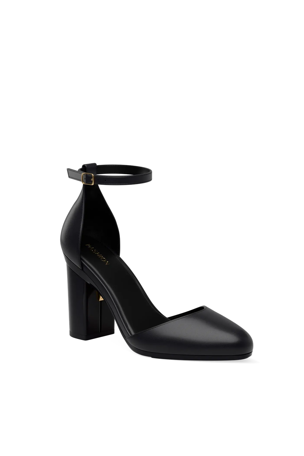 The Margot - Coal Leather 4 Block