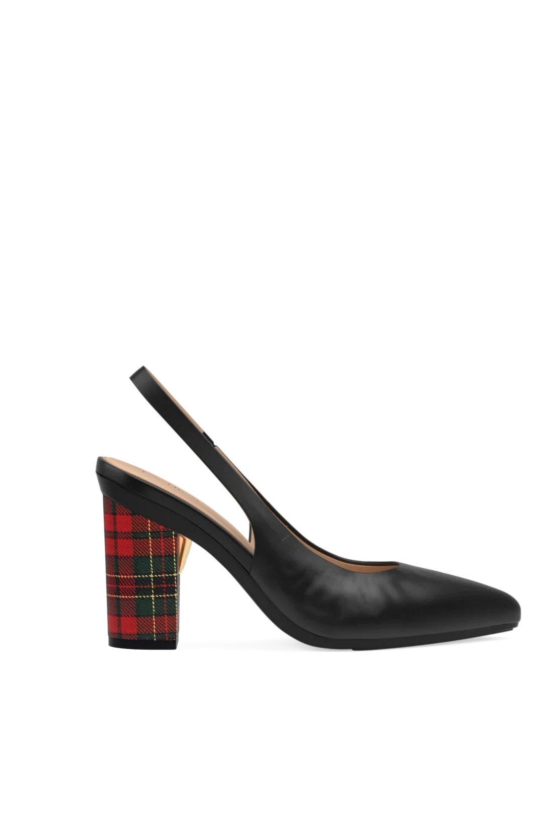 Block Heel Kit 4 Holiday Plaid