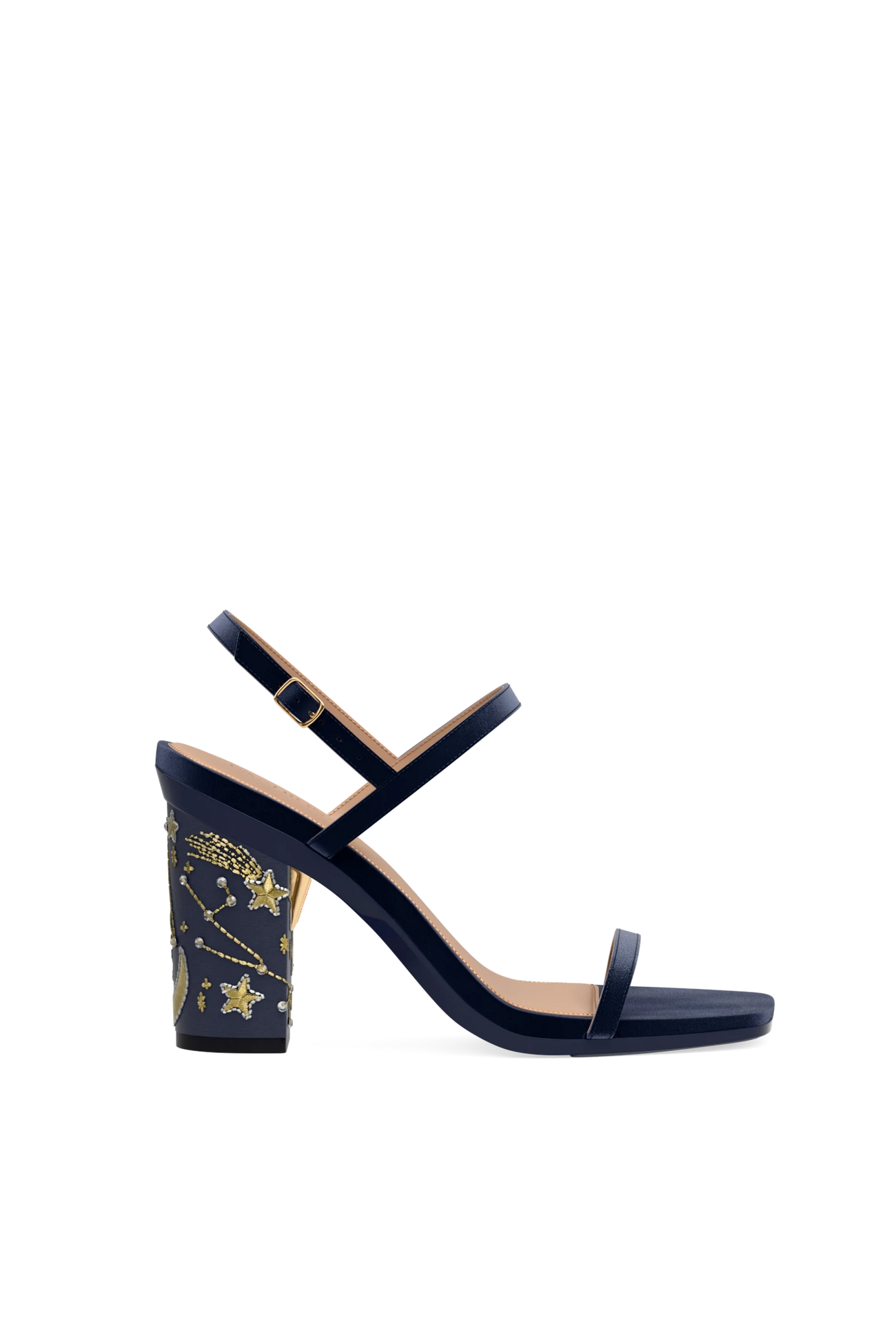 Block Heel Kit 4 Midnight Constellation Embroidery