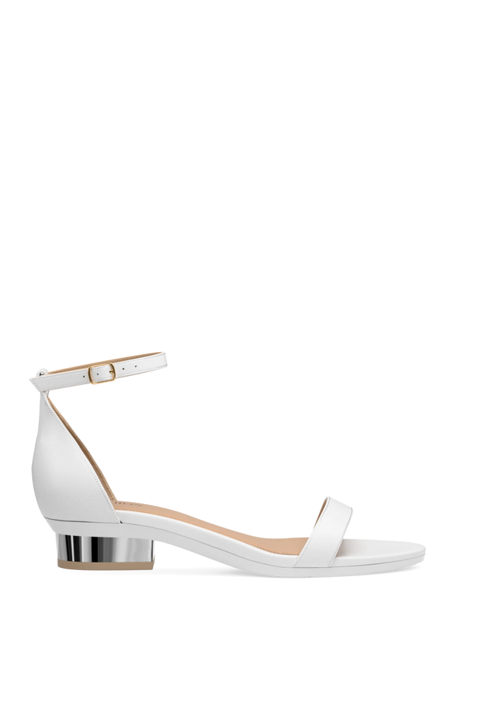 Block Heel Kit 1.5 Silver Metallic