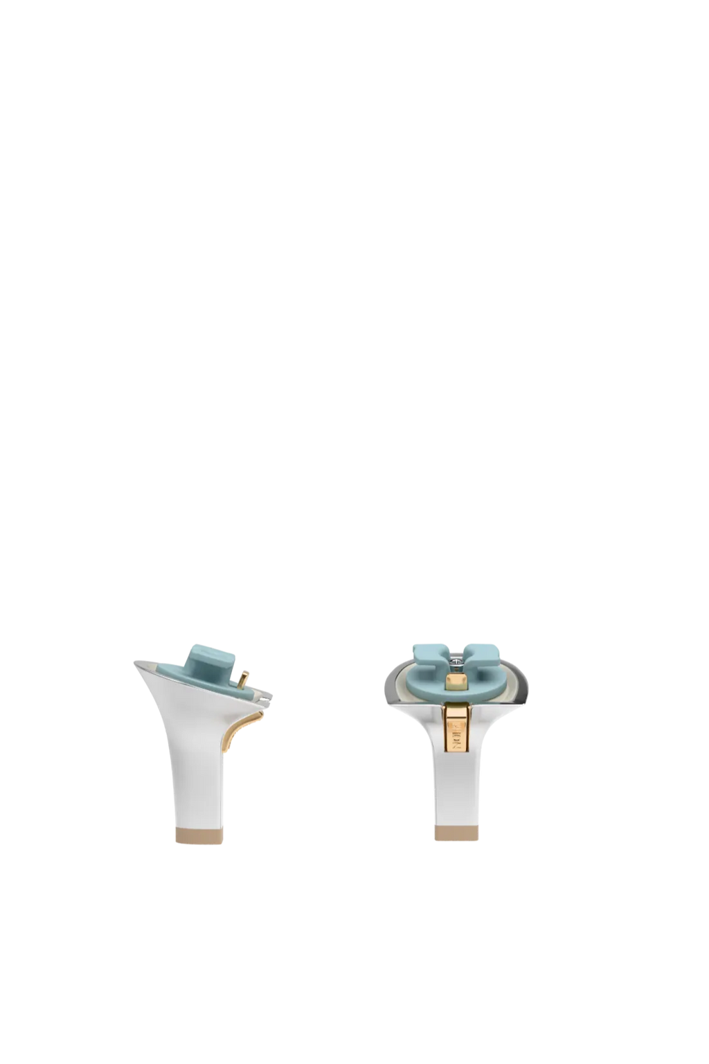 Stiletto Heel Kit 3 Matte Silver