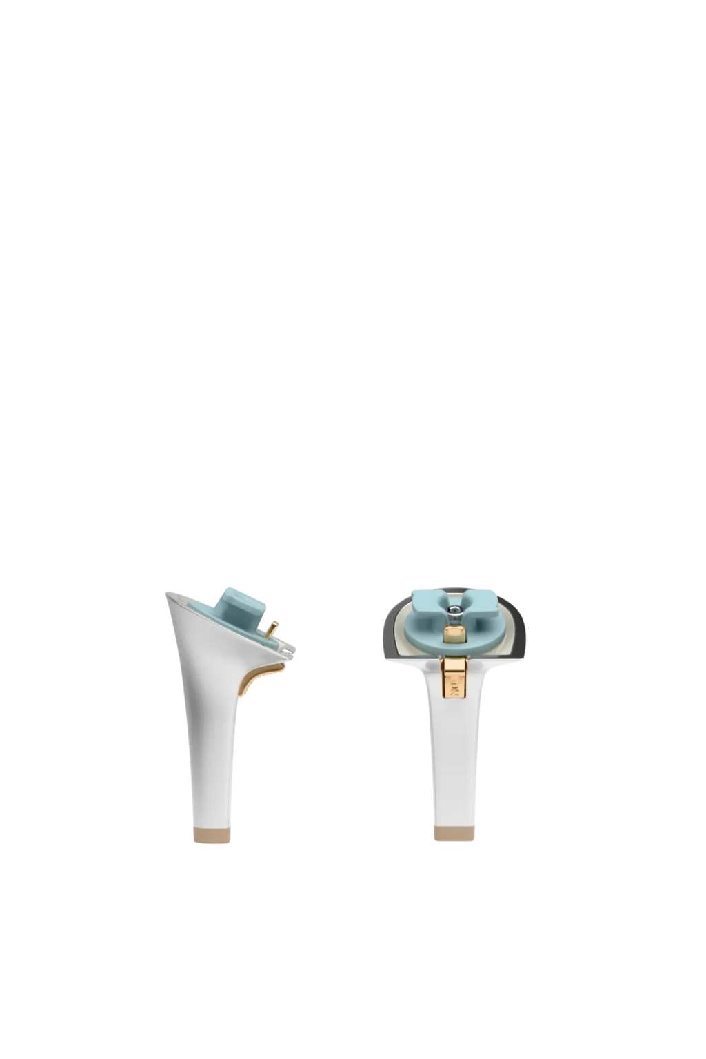 Stiletto Heel Kit 4 Matte Silver